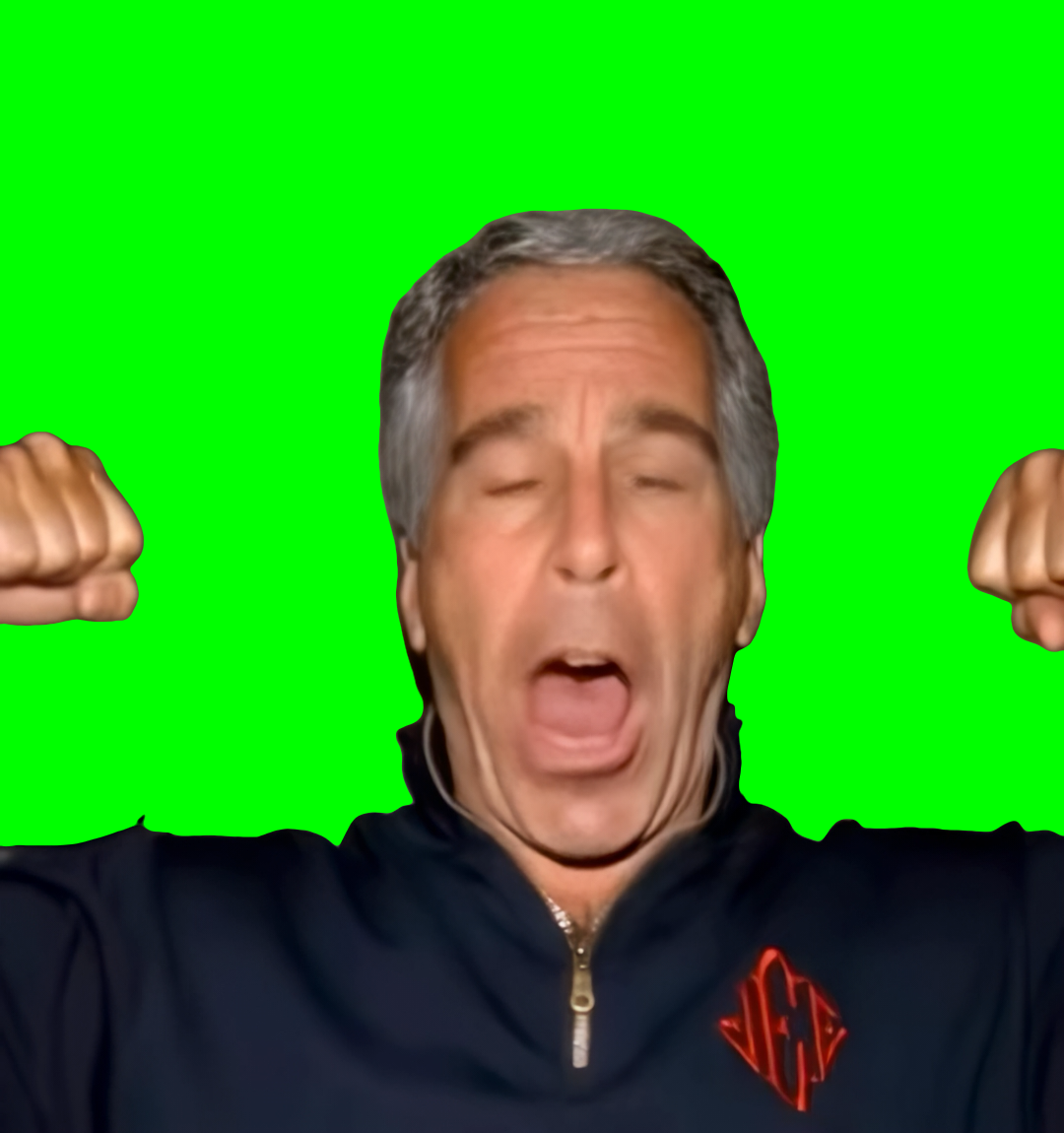 Jeffrey Epstein "Did You Pray Today?" meme (Green Screen) – CreatorSet