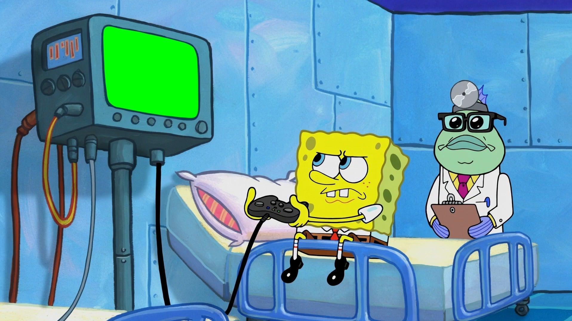 Squidward And Spongebob Heart