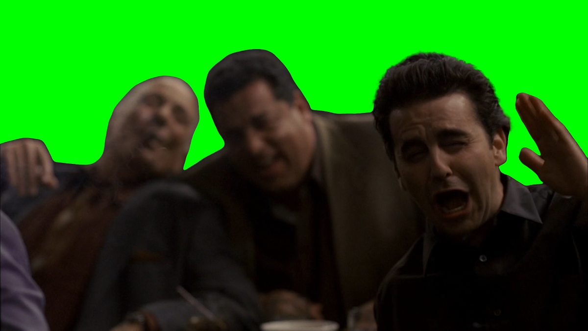 Christopher Getting Laughed At meme - The Sopranos (Green Screen ...