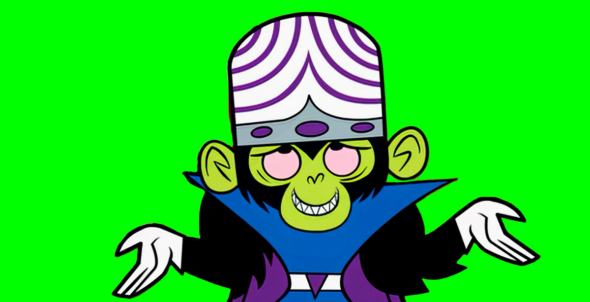 Mojo Jojo saying "I Quit! I Give Up!" meme (Green Screen) – CreatorSet