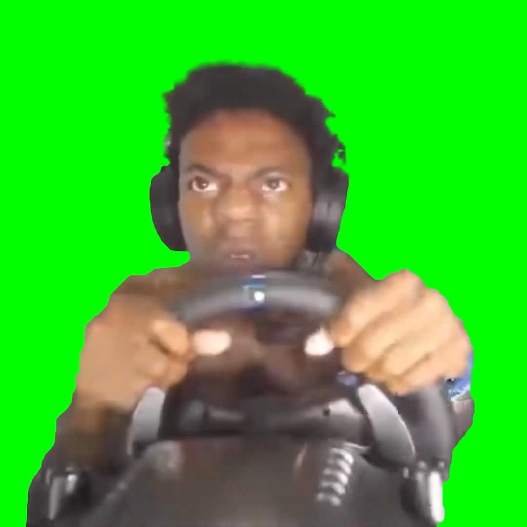 FASTER! I gotta go fast! - IShowSpeed driving meme (Green Screen ...