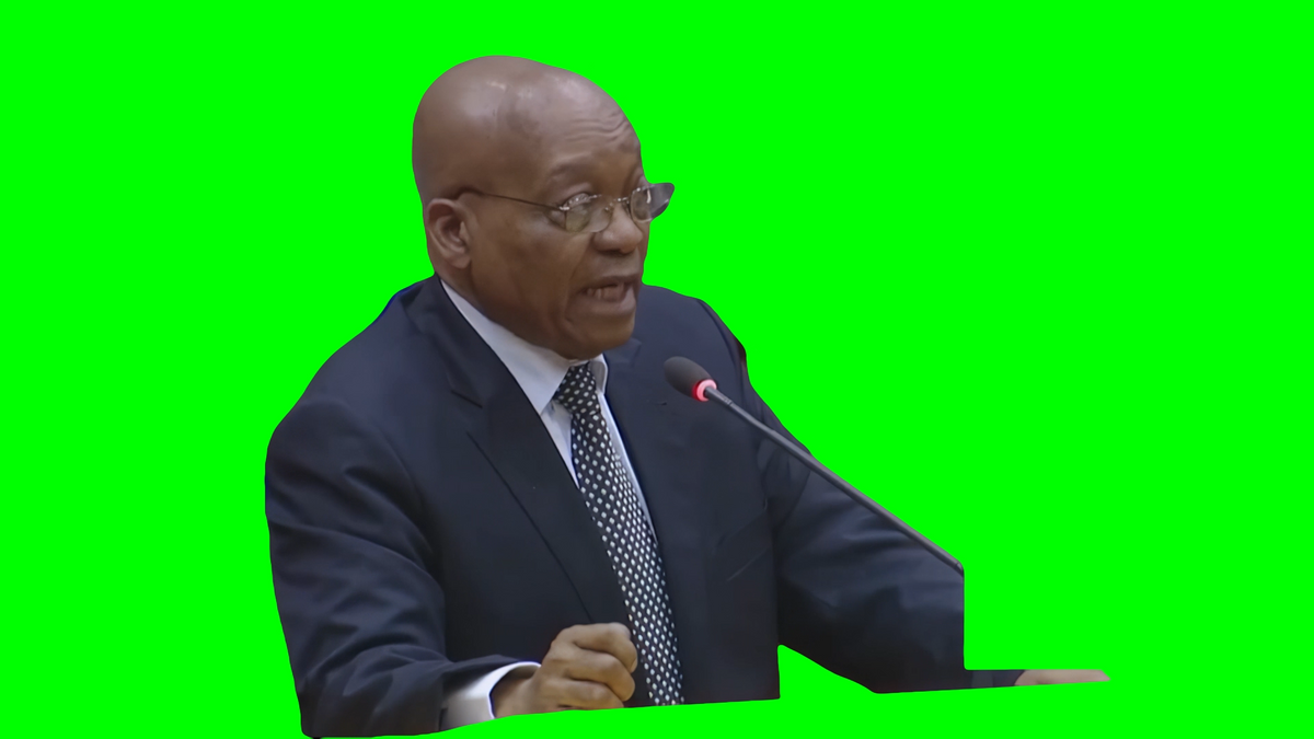 Jacob Zuma saying "Each time I when come here, I am abused" meme (Gree ...