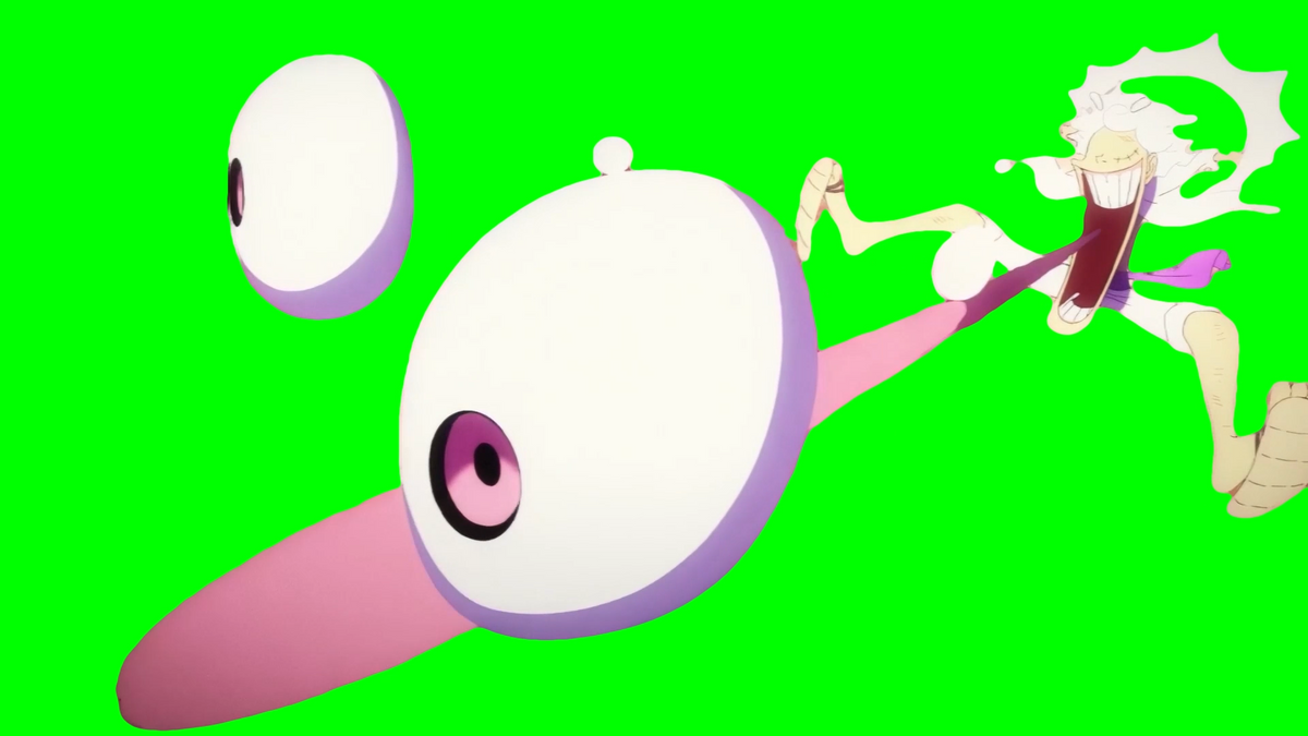 One Piece Gyatt Luffy meme - Awooga Luffy meme (Green Screen) – CreatorSet