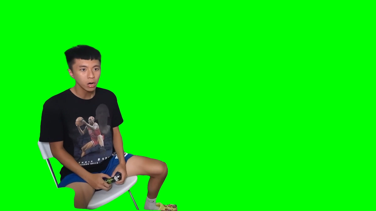 Ray Being Shocked and Angry meme - Kai Cenat Livestream (Green Screen ...