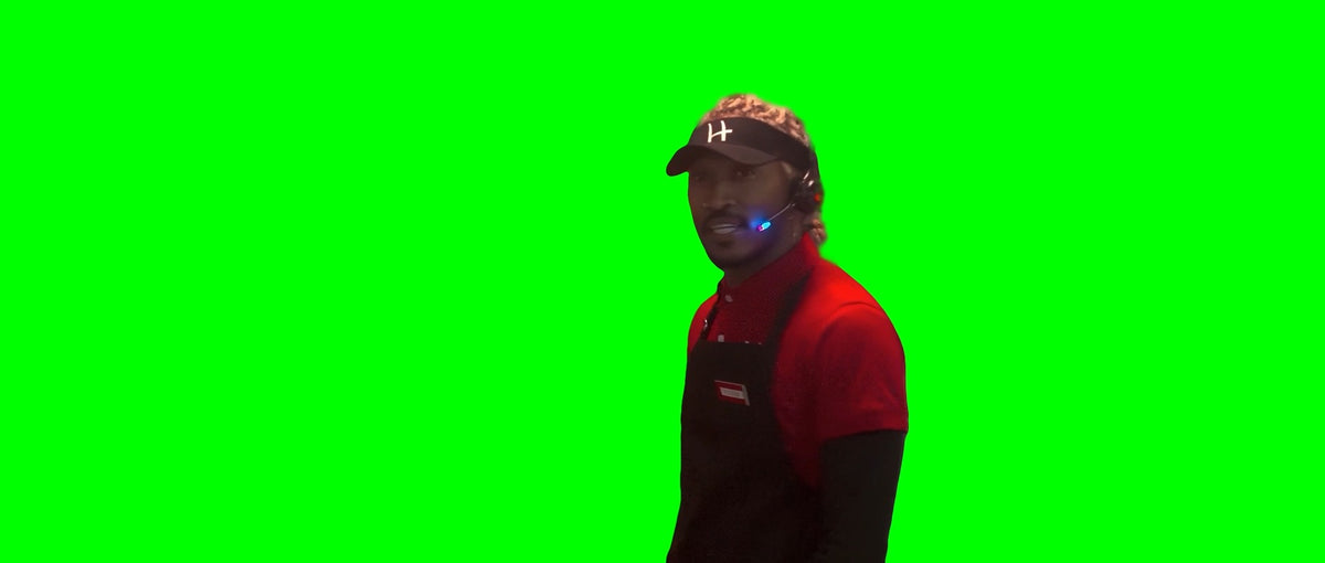 Future saying "Life is good!" meme (Green Screen) – CreatorSet