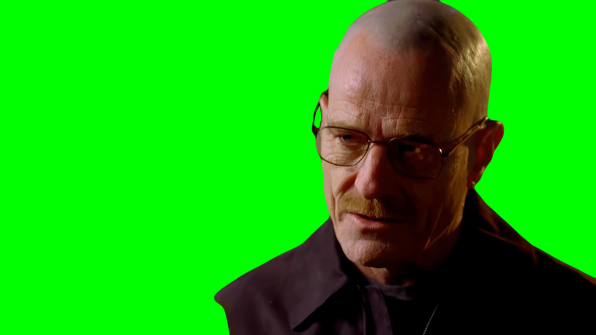 Walter White "Stay out of my territory" Breaking Bad (Green Screen ...