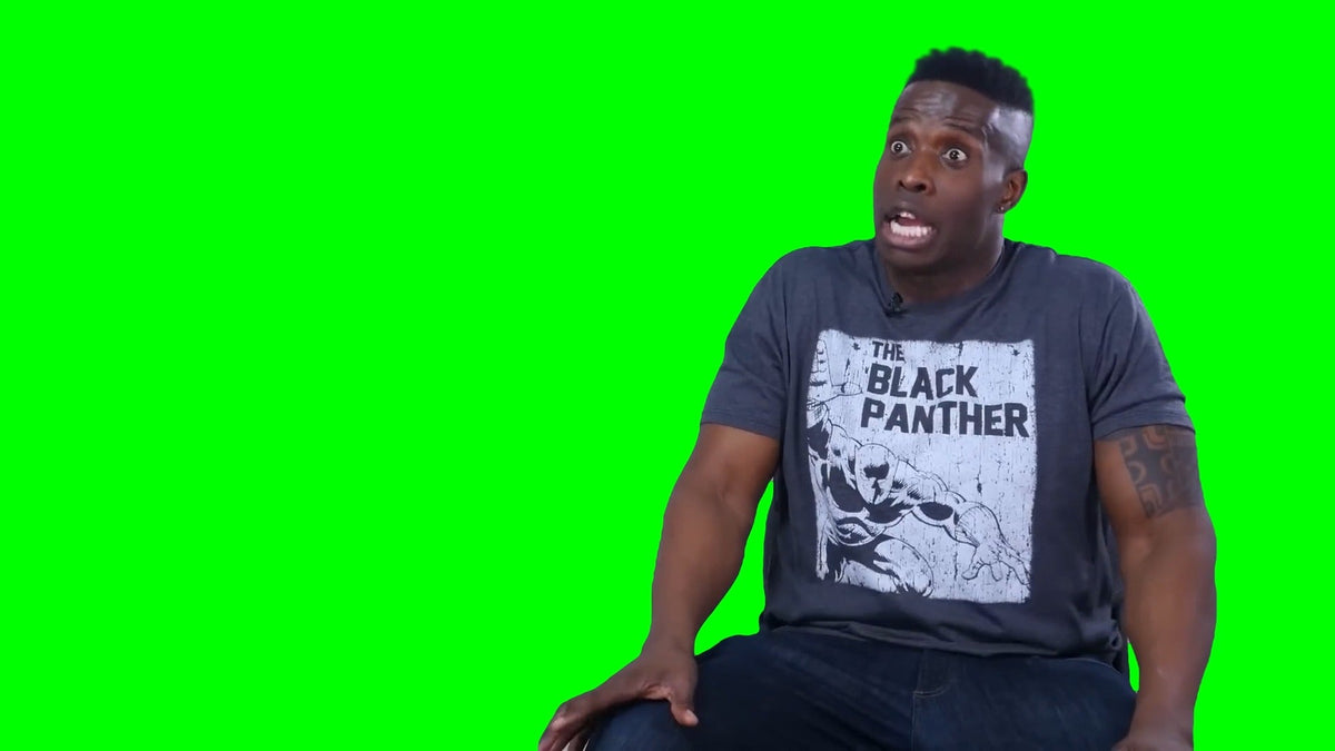 I No Black I Dominican meme - Godfrey (Green Screen) – CreatorSet
