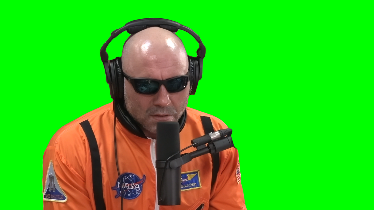 Joe Rogan Saying "I Don't Remember" meme (Green Screen) – CreatorSet