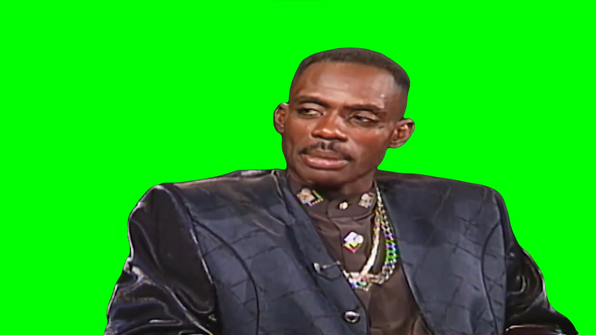 Real Badman meme - Ninjaman (Green Screen) – CreatorSet