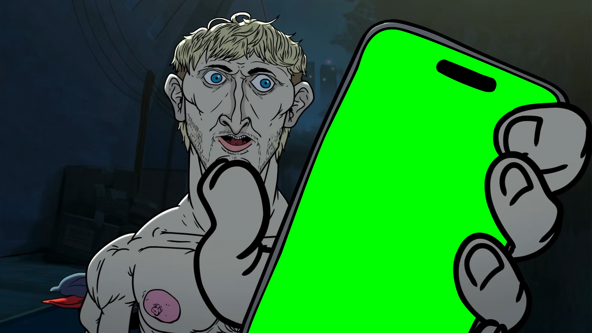 Logan Paul showing his phone screen - MeatCanyon (Green Screen ...