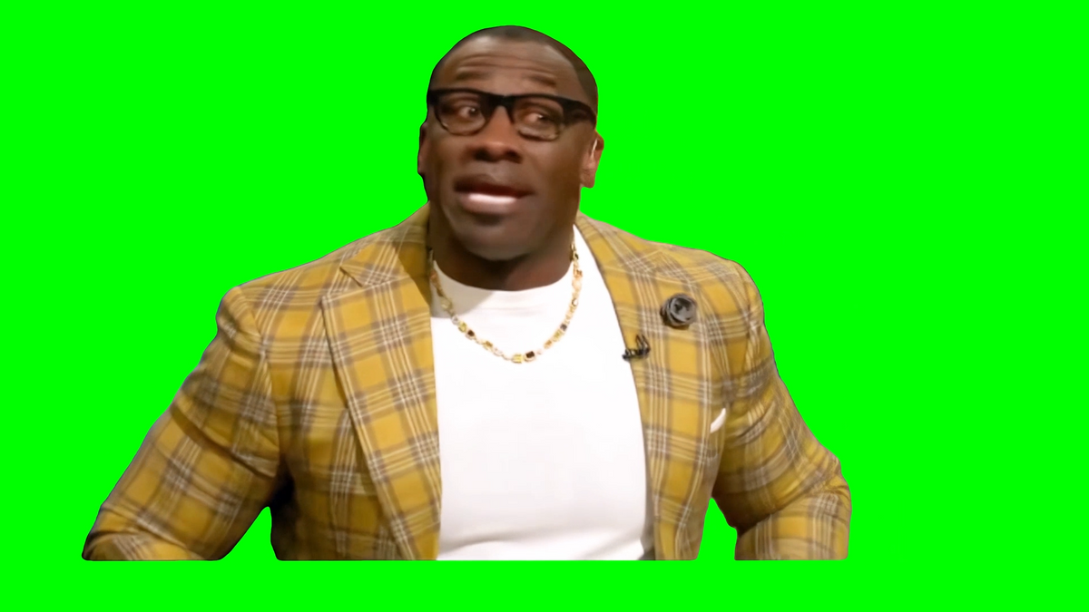 Shannon Sharpe - I Gave Everything I Had meme (Green Screen) – CreatorSet