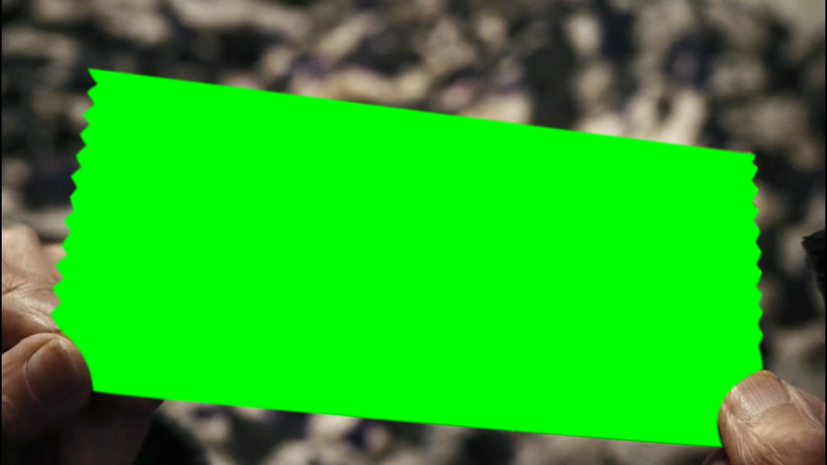 Golden Ticket meme - Charlie and the Chocolate Factory (Green Screen ...