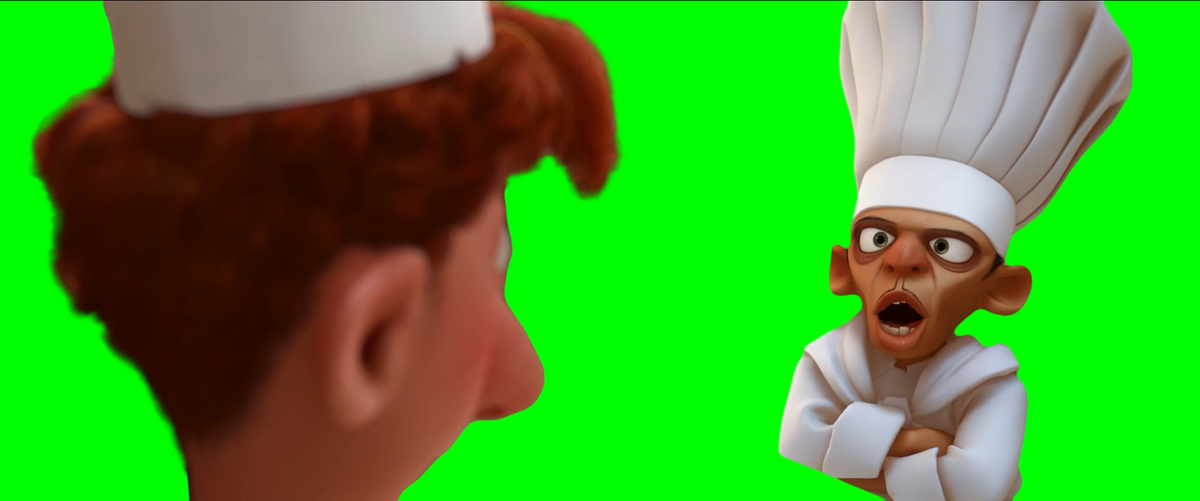 Chef Skinner saying "Welcome To Hell!" meme - Ratatouille (Green Scree ...
