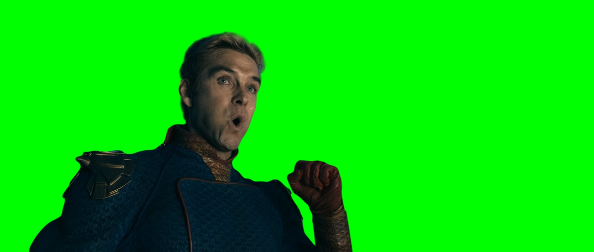 Homelander Fake Crying meme - The Boys (Green Screen) – CreatorSet