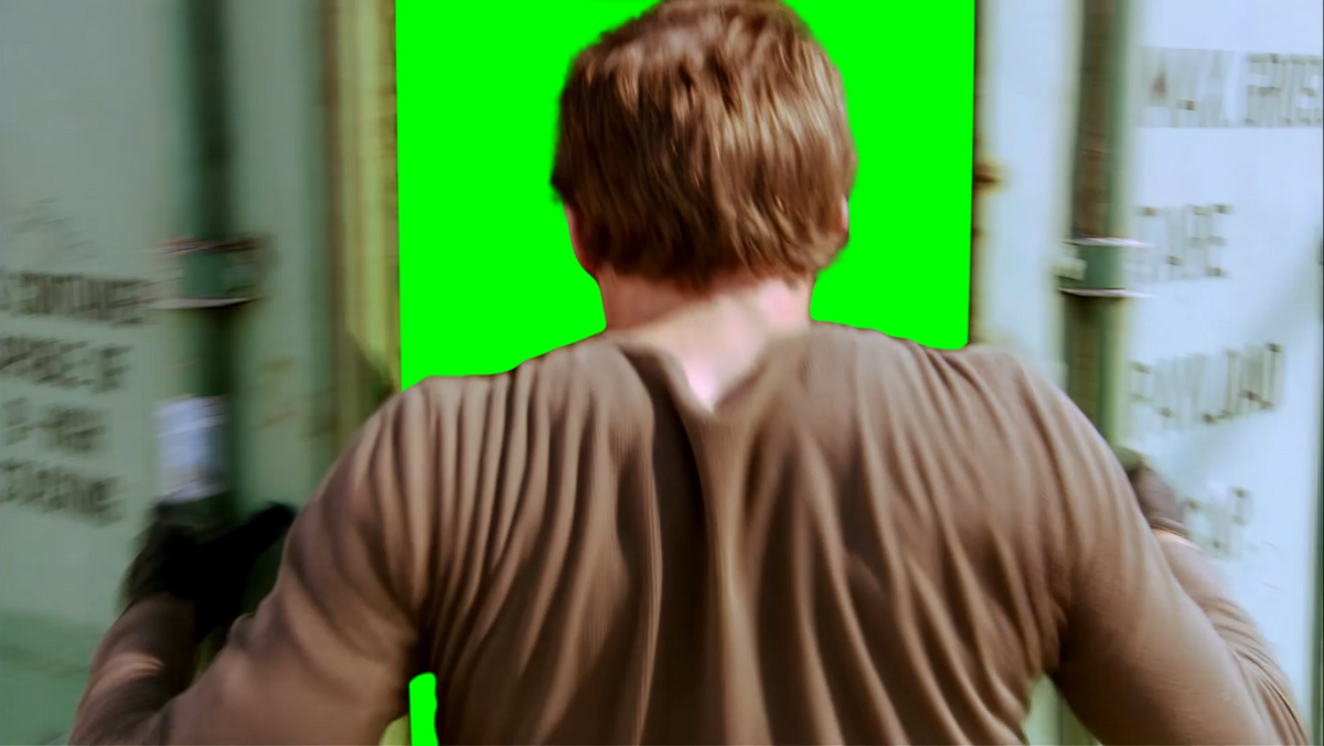 Dexter opening a Shipping Container meme - Dexter TV show (Green Scree ...