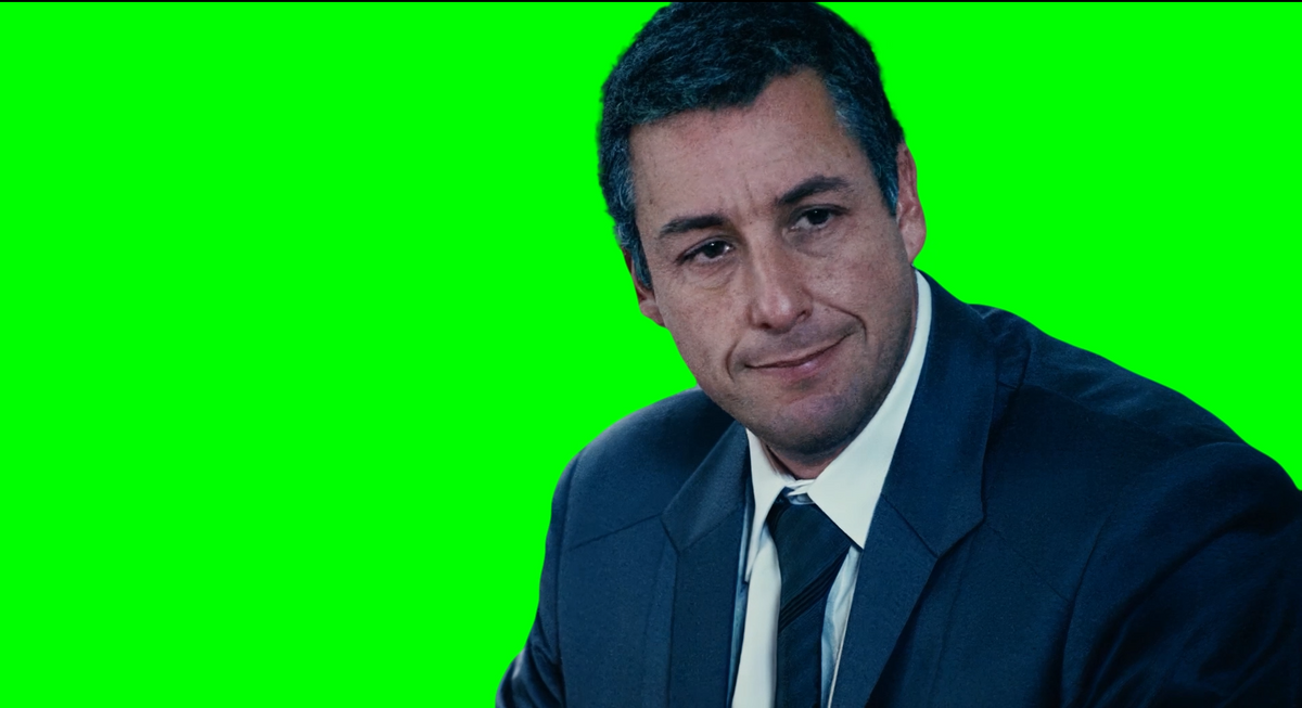 Adam Sandler saying "No, don't say that!" meme - Click movie (Green Sc ...