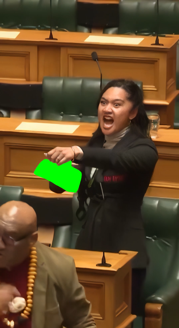 New Zealand MP Tearing Paper and Performing Haka in Parliament meme V2 ...