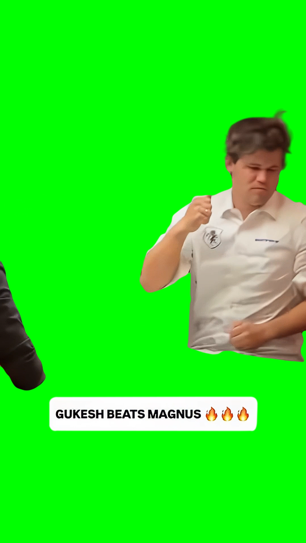 Magnus Carlsen Raging After Losing To Gukesh Dommaraju meme V2 - Norwa ...
