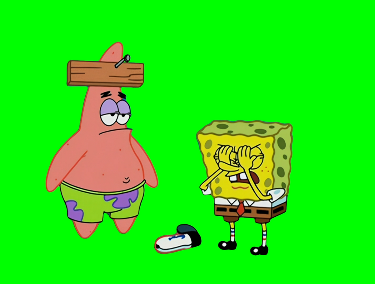 SpongeBob saying "JUST GET OUT OF HERE YOU STUPID DUMB ANIMAL!" meme ...