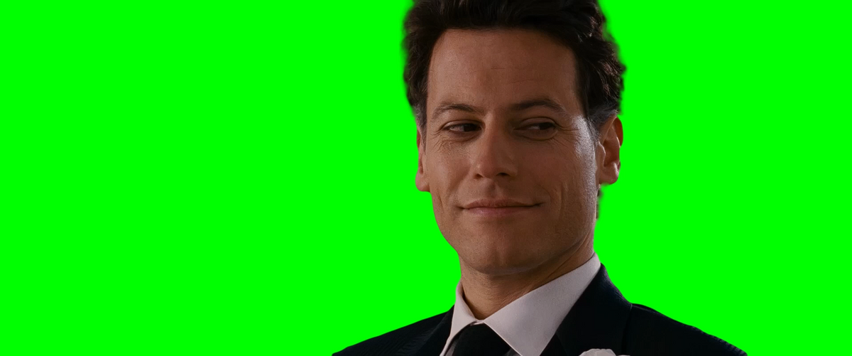 Reed Richards Using Phone During Wedding meme V2 (Green Screen ...