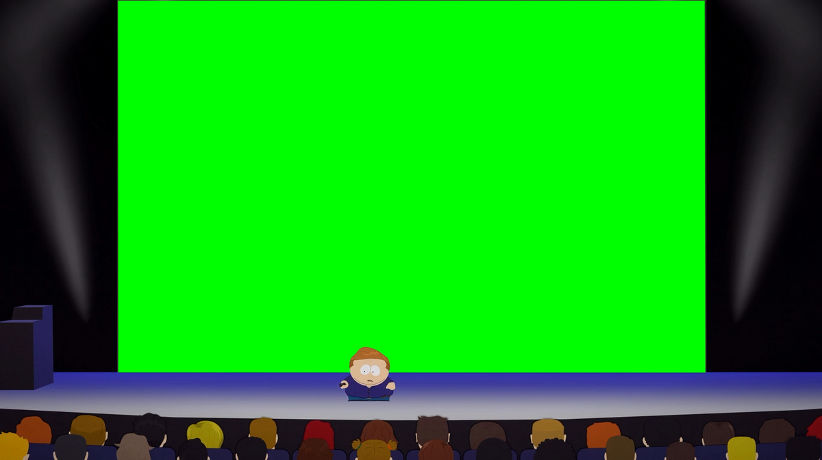 Cartman Go Fund Yourself Speech meme - South Park (Green Screen ...