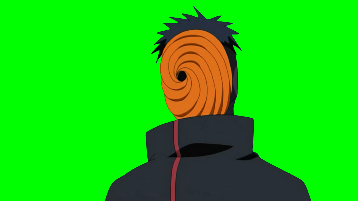 Tobi Disappearing meme - Naruto: Shippuden (Green Screen) – CreatorSet