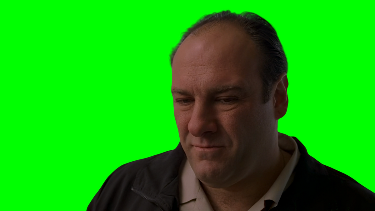 Tony Soprano Talking To Fish meme - The Sopranos (Green Screen ...