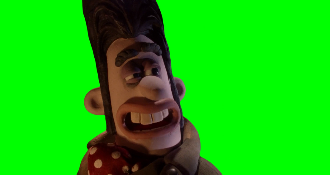 A bullet. A bullet? A bullet! meme - Wallace and Gromit (Green Screen ...