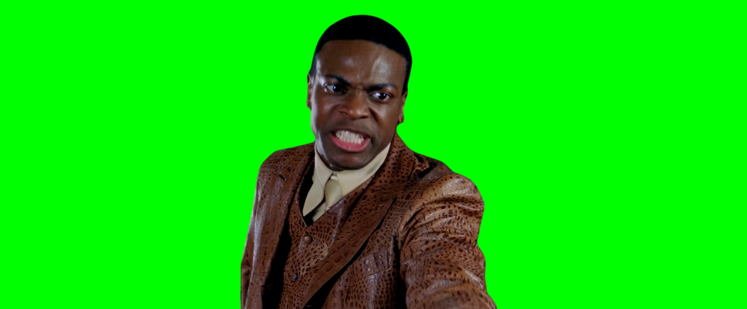 Chris Tucker "Crazy Ass Bitch" meme - Rush Hour 2 (Green Screen ...