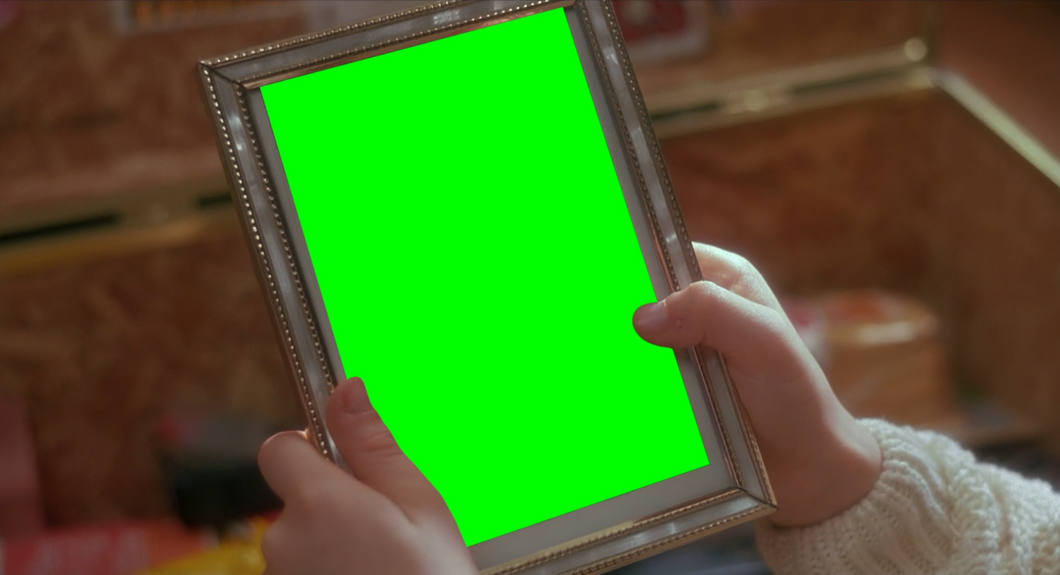 Kevin Shocked At Picture Frame meme - Home Alone (Green Screen ...