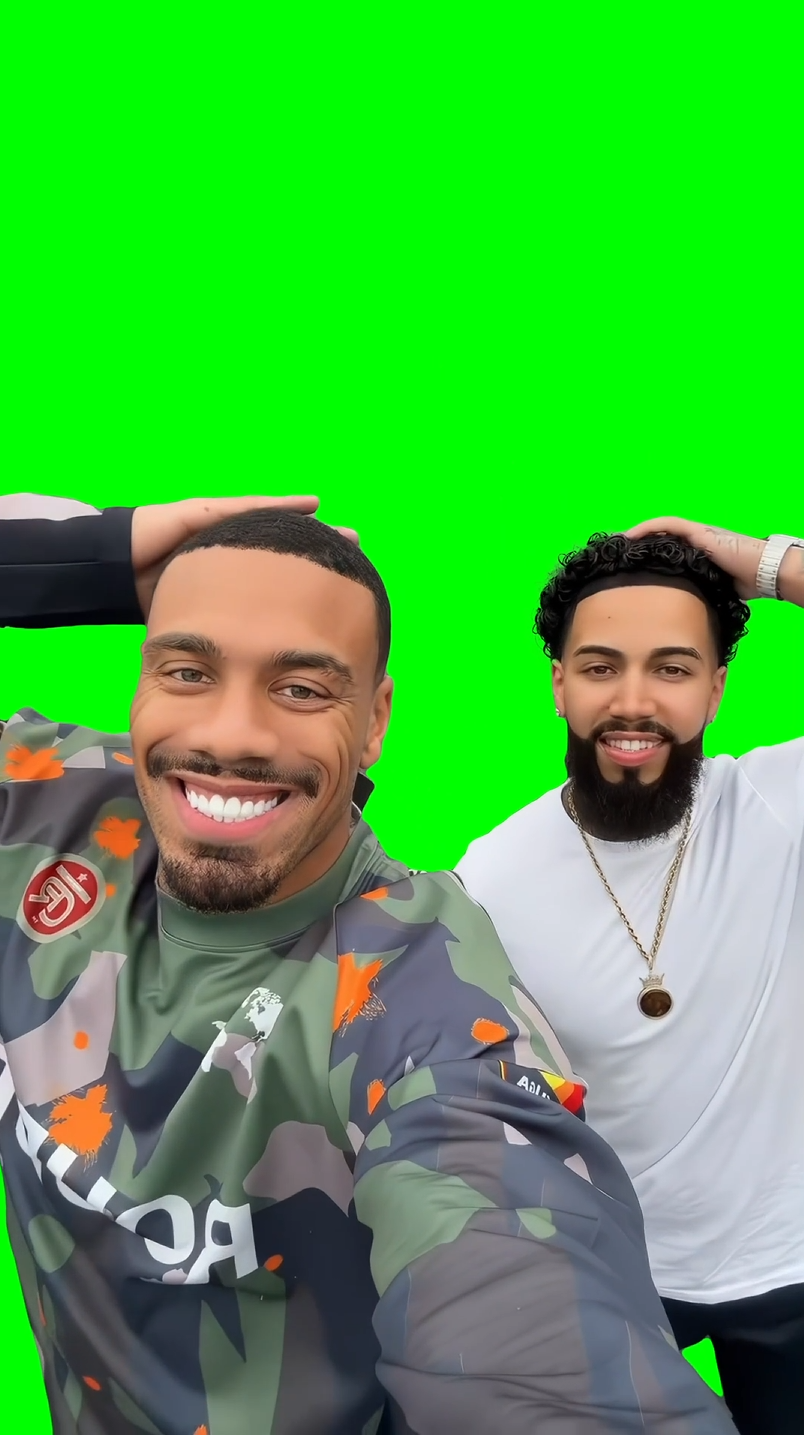 Kumalala and Savesta Rizz meme (Green Screen) – CreatorSet