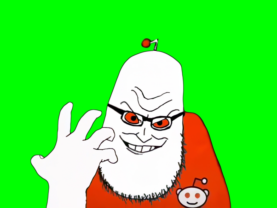 Discord Reddit 4Chan Soyjak meme (Green Screen) – CreatorSet
