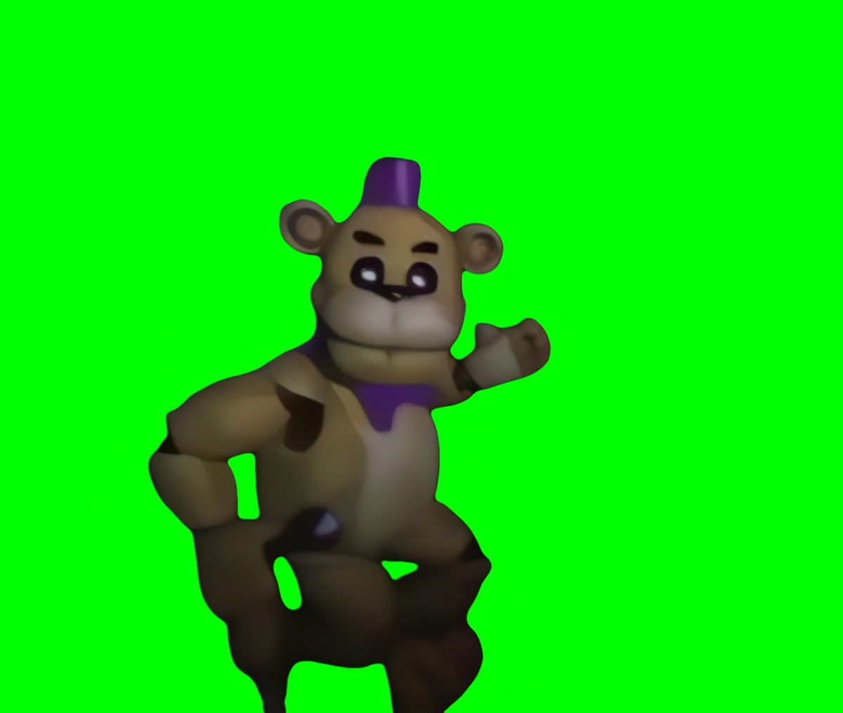 Fredbear Dance meme V2 - Five Nights at Freddy's (Green Screen ...