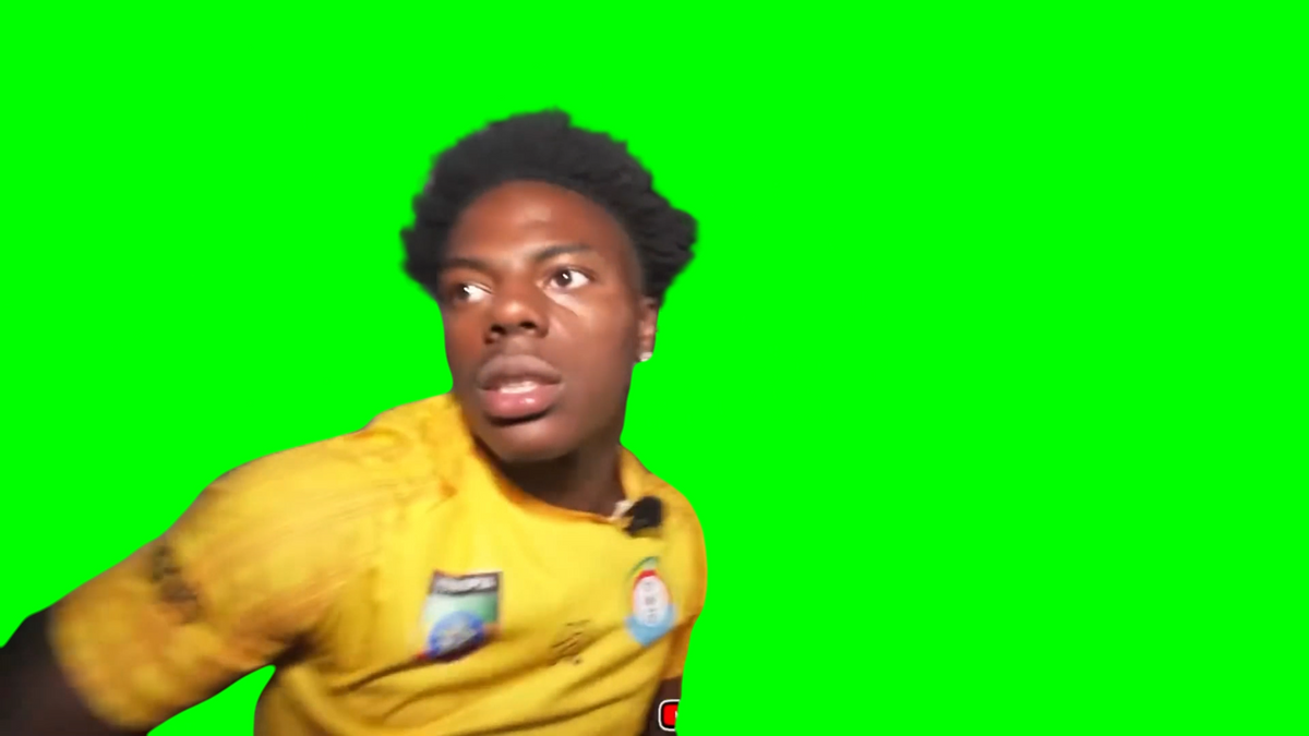IShowSpeed Crashing Plane meme (Green Screen) – CreatorSet