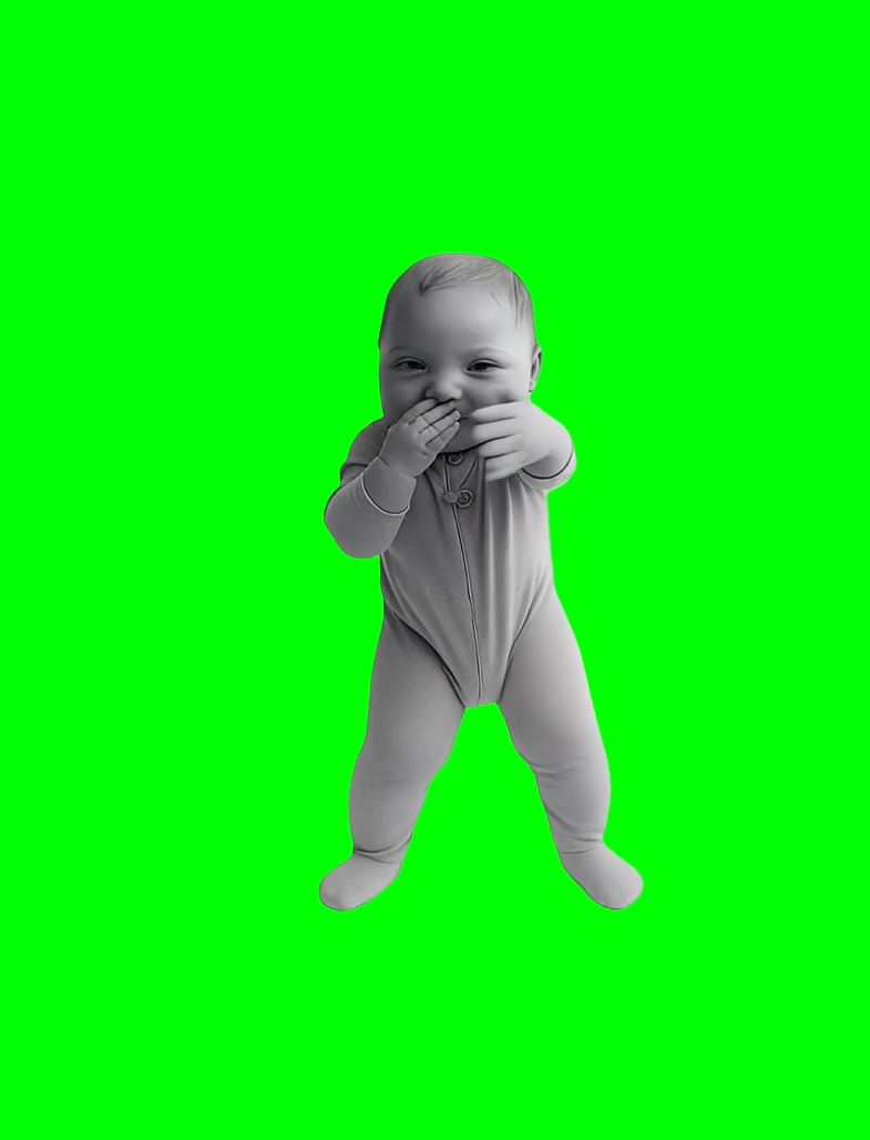 AI Baby Scuba Dance meme (Green Screen) – CreatorSet
