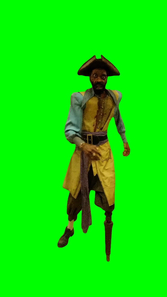 Captain Clark Walking meme - Backrooms (Green Screen) – CreatorSet