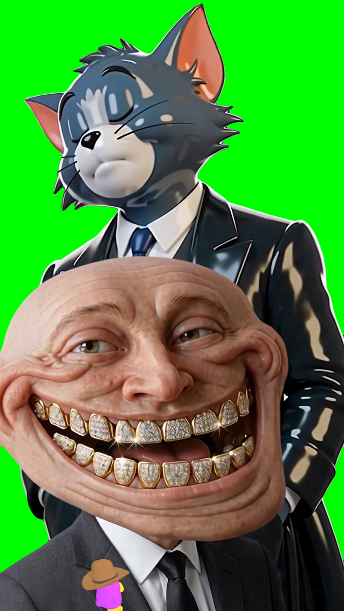 Tom and Troll Face Yara Yara Phonk meme (Green Screen) – CreatorSet
