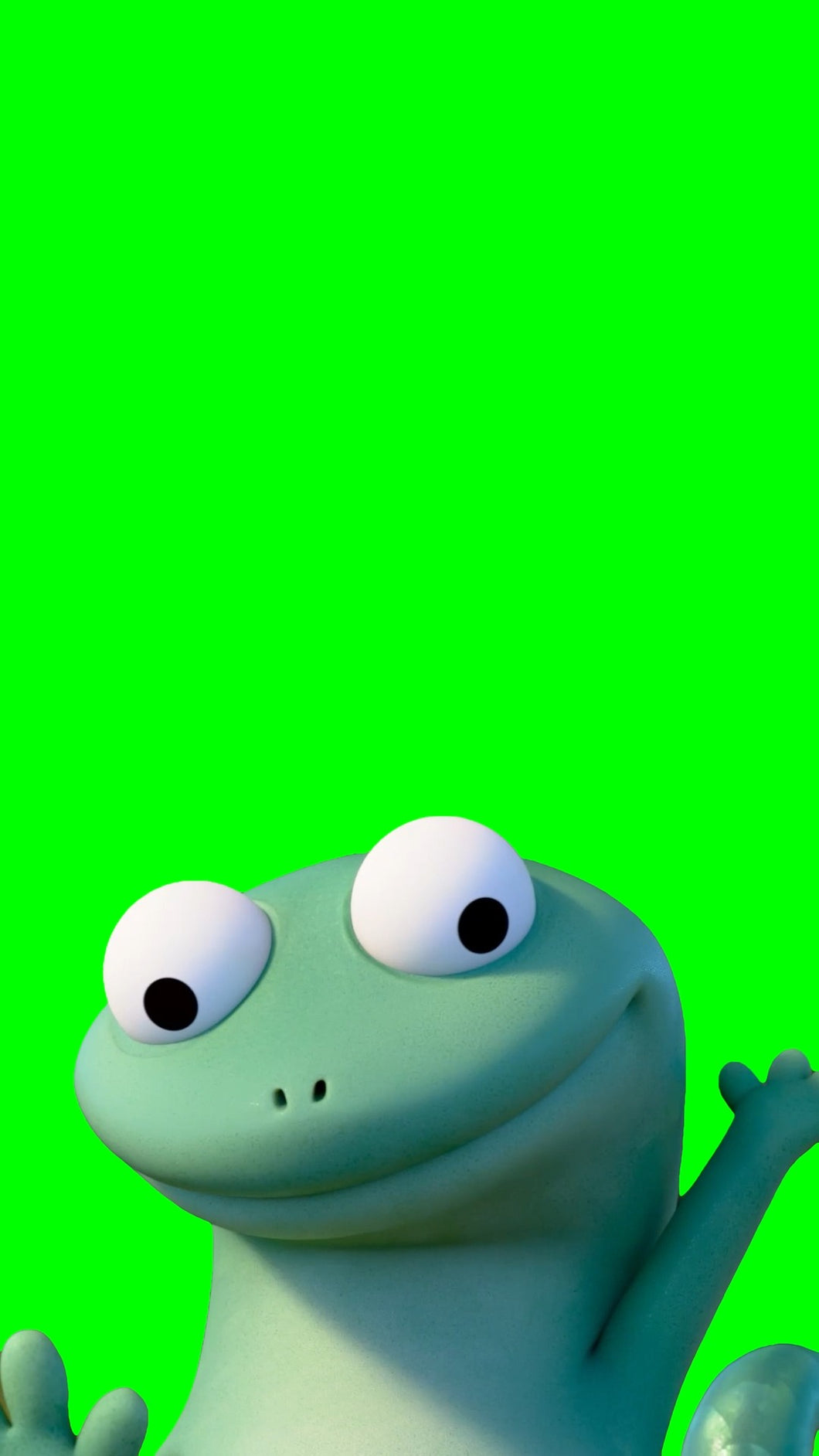 Tom the Lizard Tapping the Screen meme - Hoppers (Green Screen ...