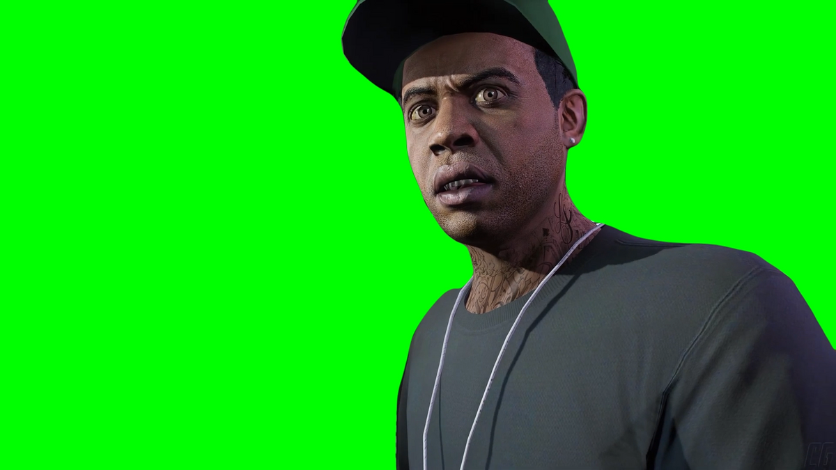 Lamar saying "You Fucking With Me Right?" meme - GTA 5 (Green Screen ...