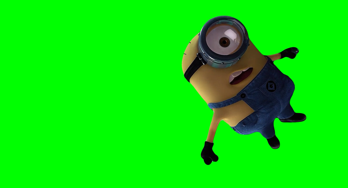Despicable Me - Minion flying meme (Green Screen) – CreatorSet