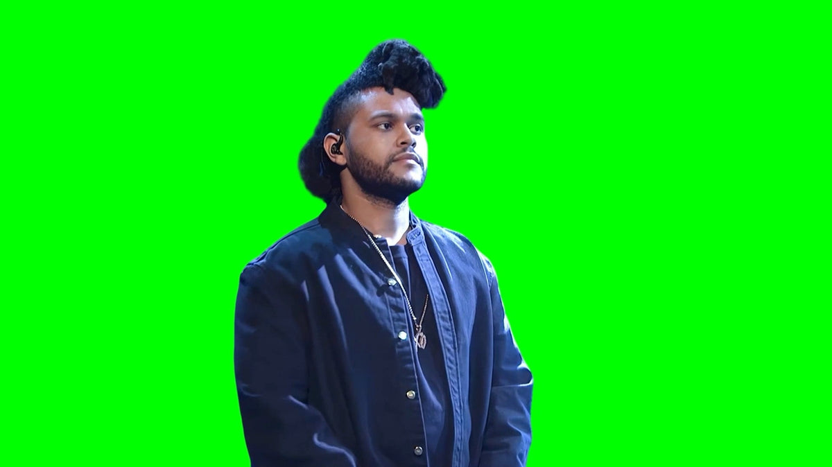 The Weeknd and Future Handshake meme - Low Life Live SNL (Green Screen ...